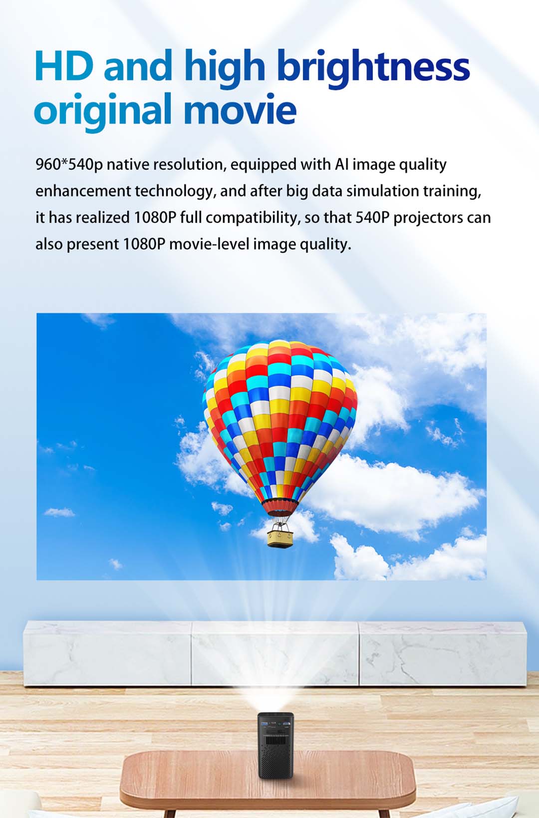Toumei C900 Mini DLP Projector - Toumei Projector